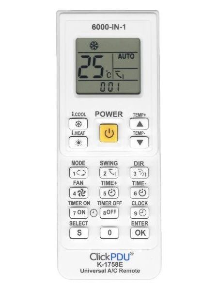 Пульт ДУ для кондиционера ClickPDU K-1758E