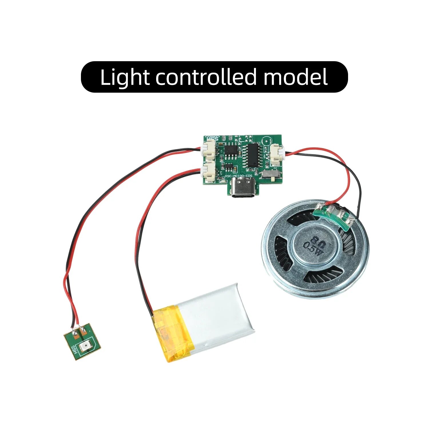 Звуковой модуль Light Control с записью 8МБ