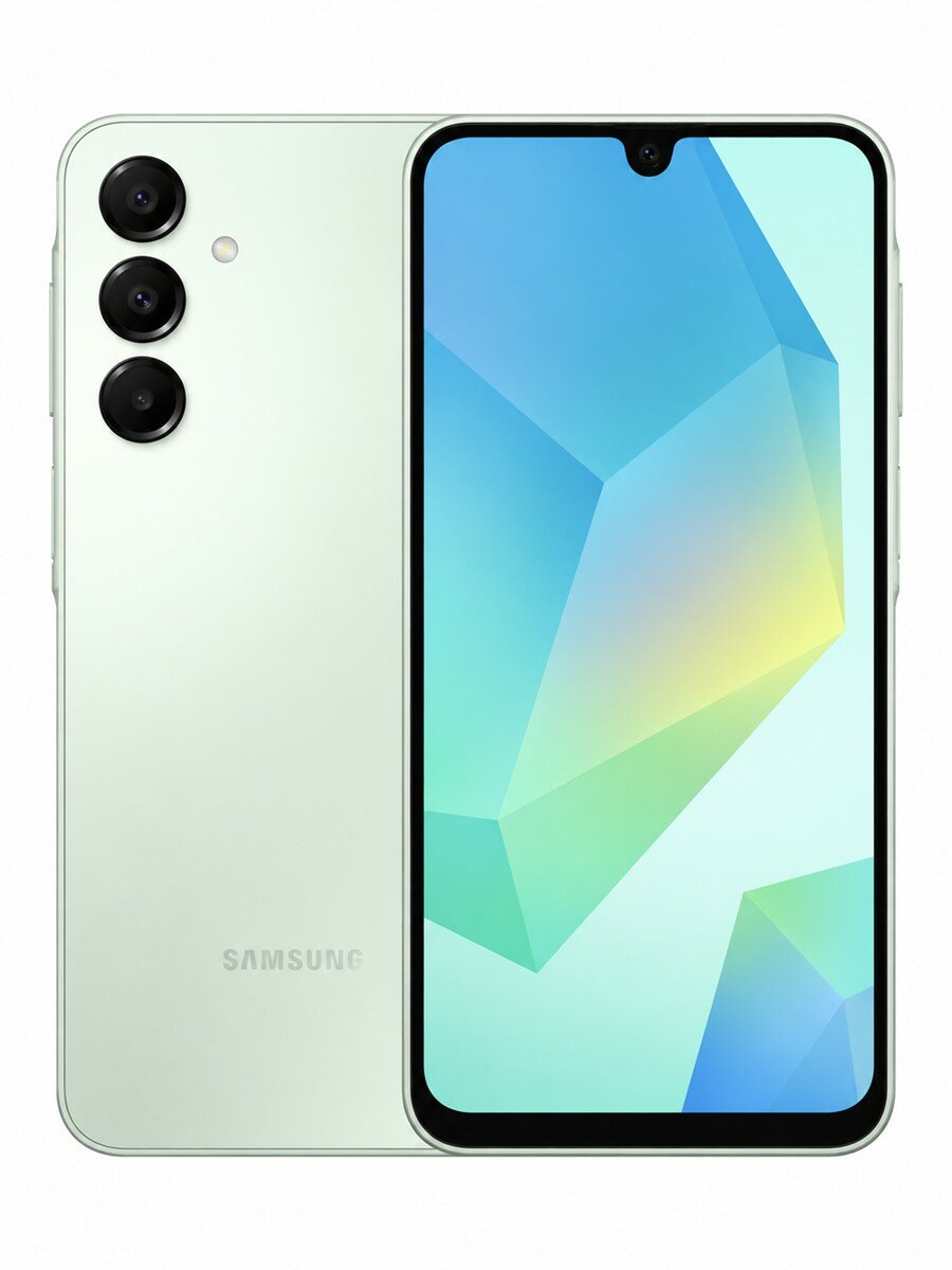 Смартфон Samsung Galaxy A16 4G, 6/128 ГБ, NFC, 6.7', светло-зелёный（A16-A165N）