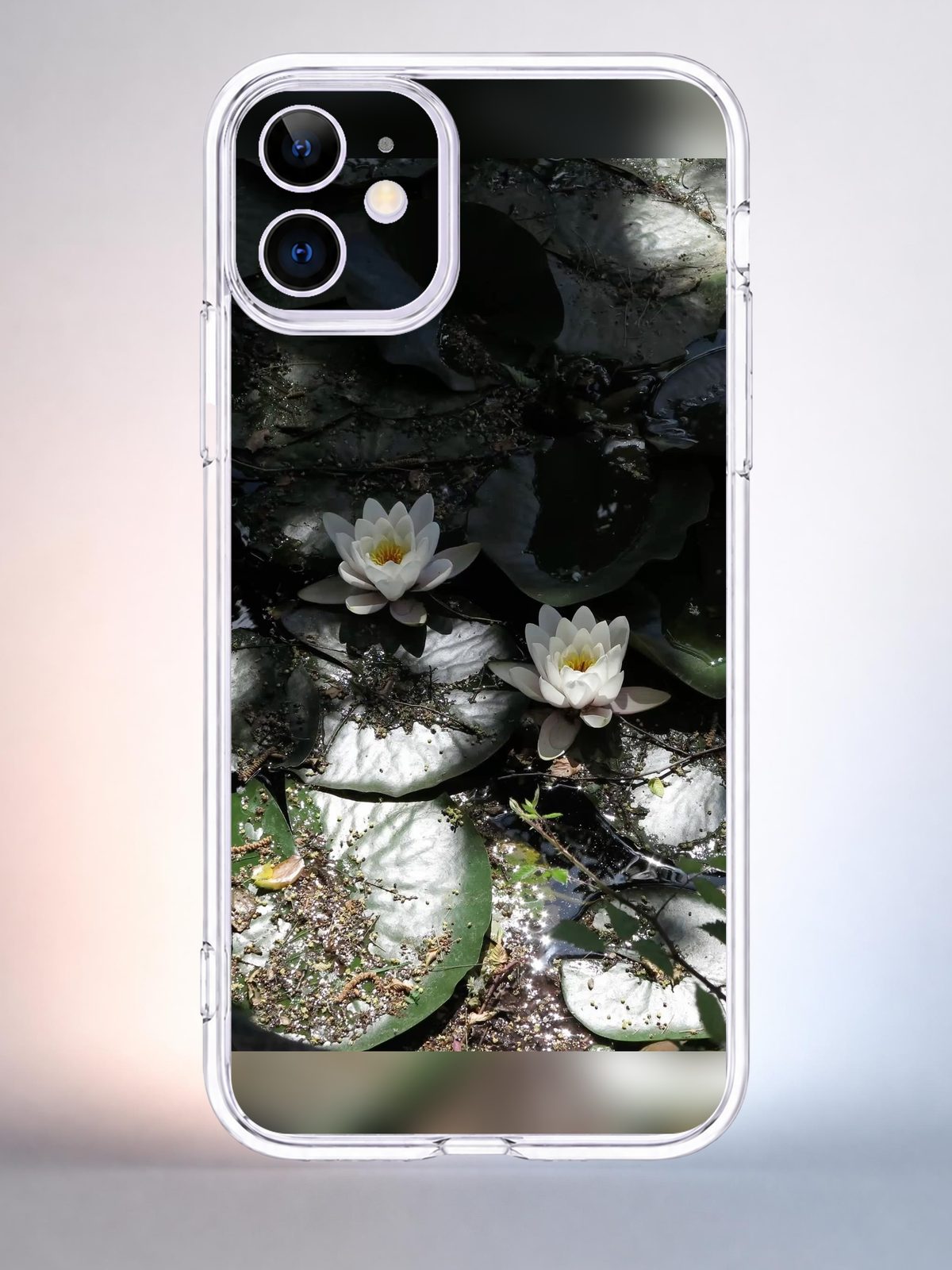 Чехол iPhone 11 Водяные лилии Y2K Indie Sleaze