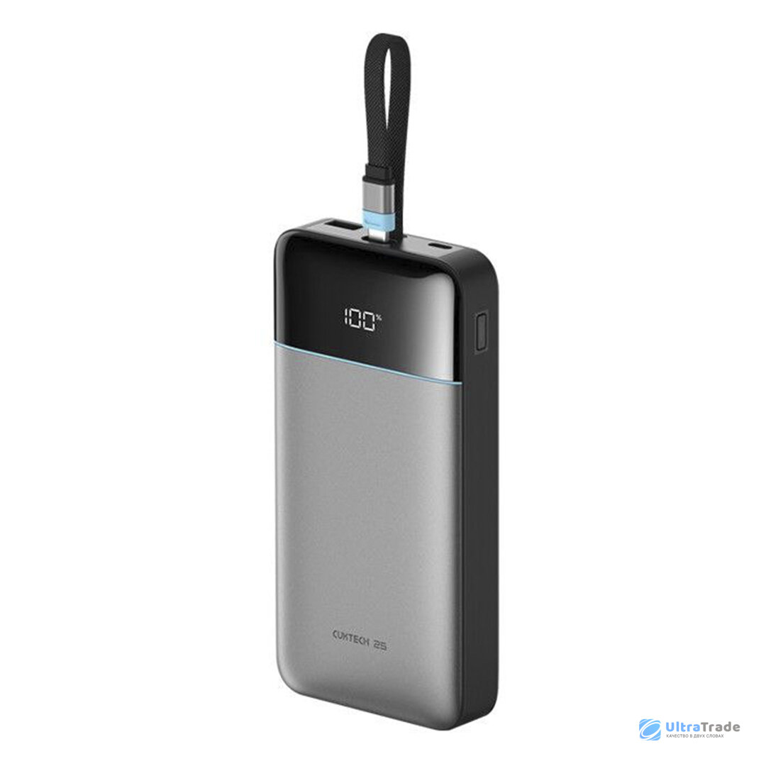 Внешний аккумулятор Xiaomi CUKTECH 25 Power Bank 25000mAh 120W Titanium Gray (LPB252N)