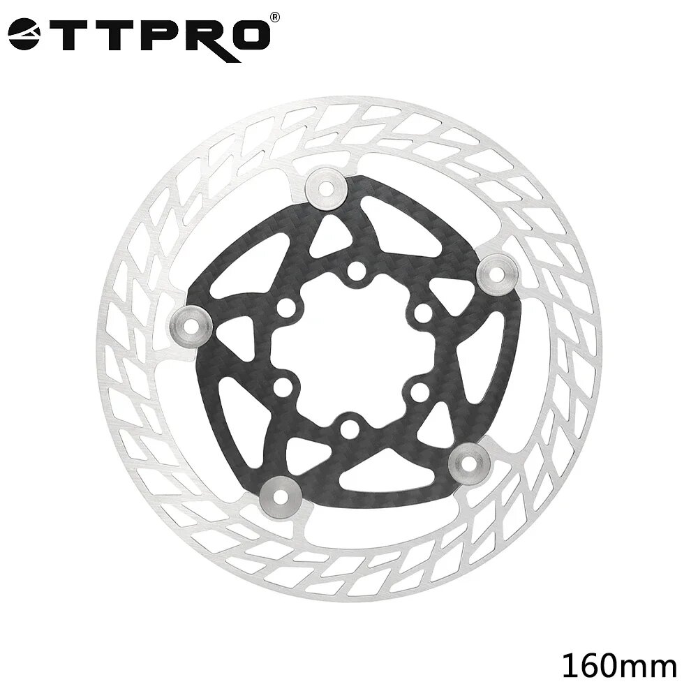 TTPRO Ультралегкие карбоновые дисковые тормоза 140/160/180 мм 160mm brake
