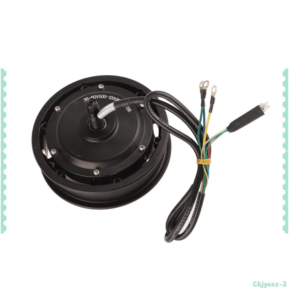 Колесный мотор 10 дюймов 36V-60V, мощность 1200W, высокоскоростной для электрических велосипедов