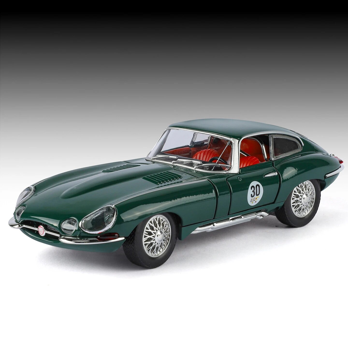 Maisto Jaguar E-Type, изумрудный, 1:24