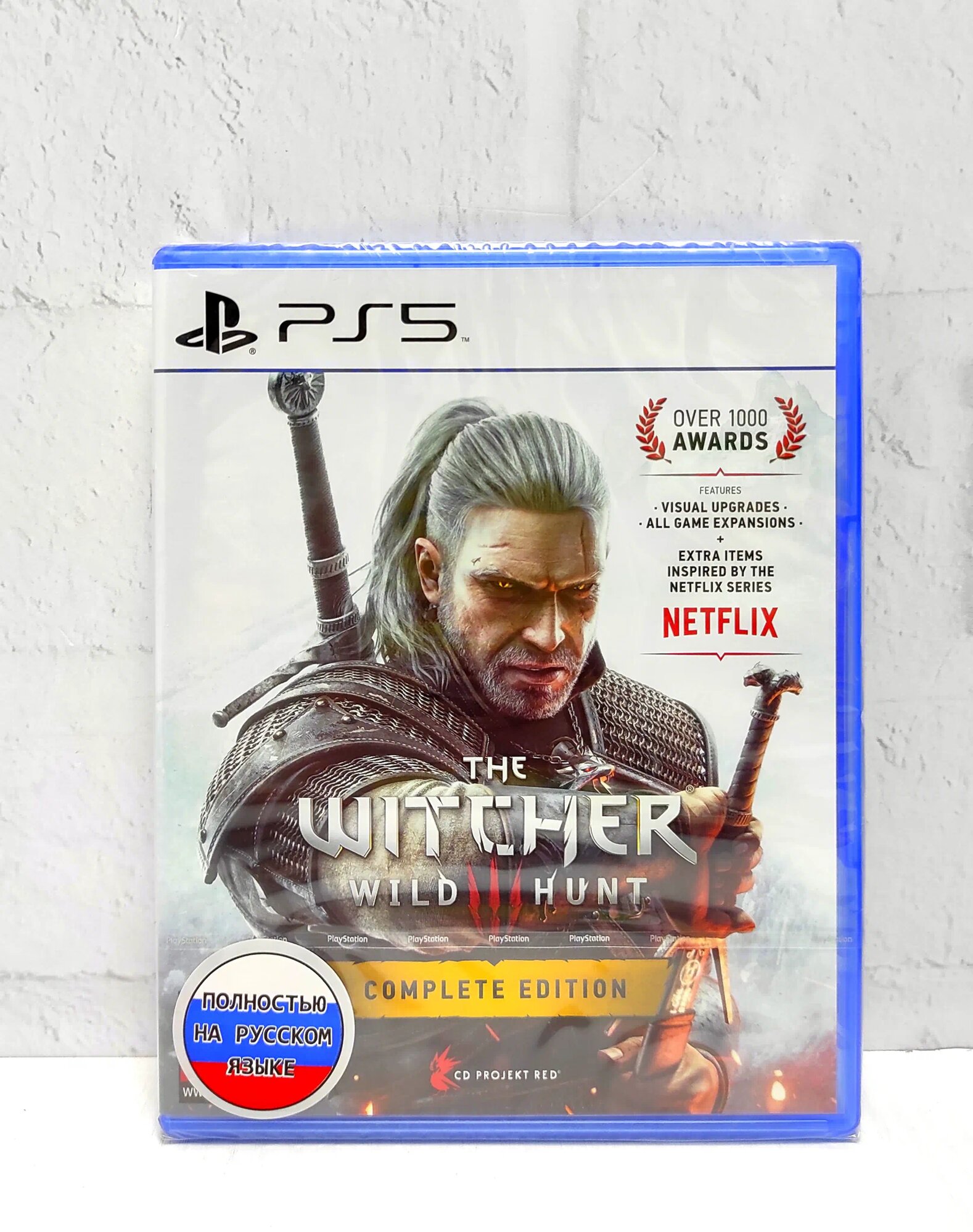 The Witcher Wild hunt 3 Complete Edition Ведьмак 3 Дикая Охота Полное Издание Полностью на русском PPSA 03977 / 04021 Видеоигра на диске PS5