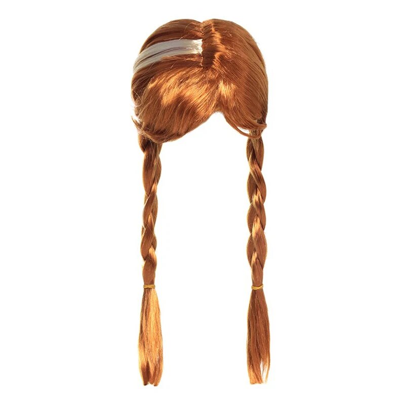 Детский парик для косплея принцессы Коричневый, wig 10