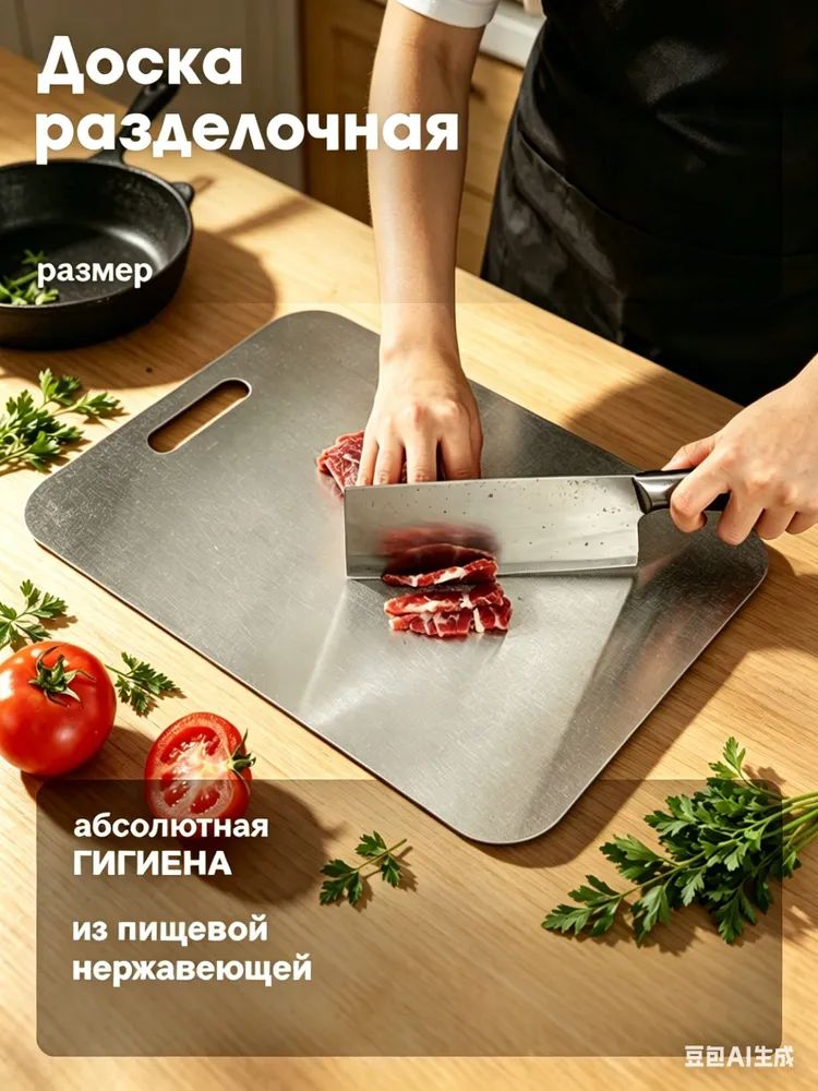 Доска разделочная,30 см х 20 см,1 шт