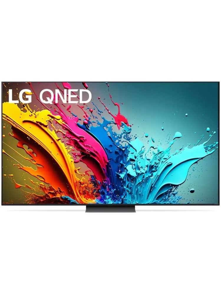 LG Телевизор 75QNED86T6A. ARUB 75" 4K UHD, черный