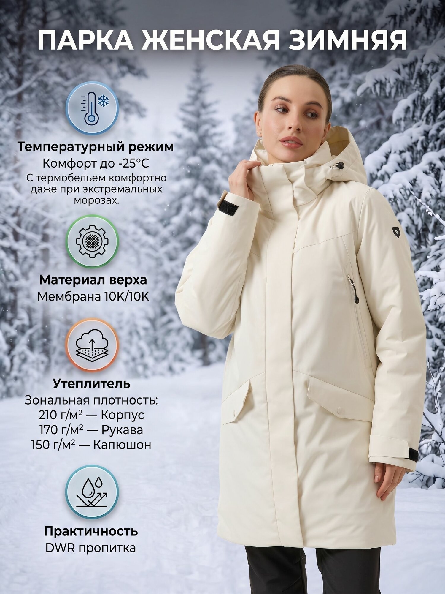 Парка FORCELAB Базовая коллекция