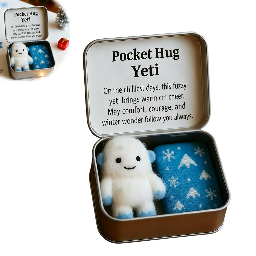 Набор елочных украшений "Pocket Hug" Санта-Клаус, 2 предмета