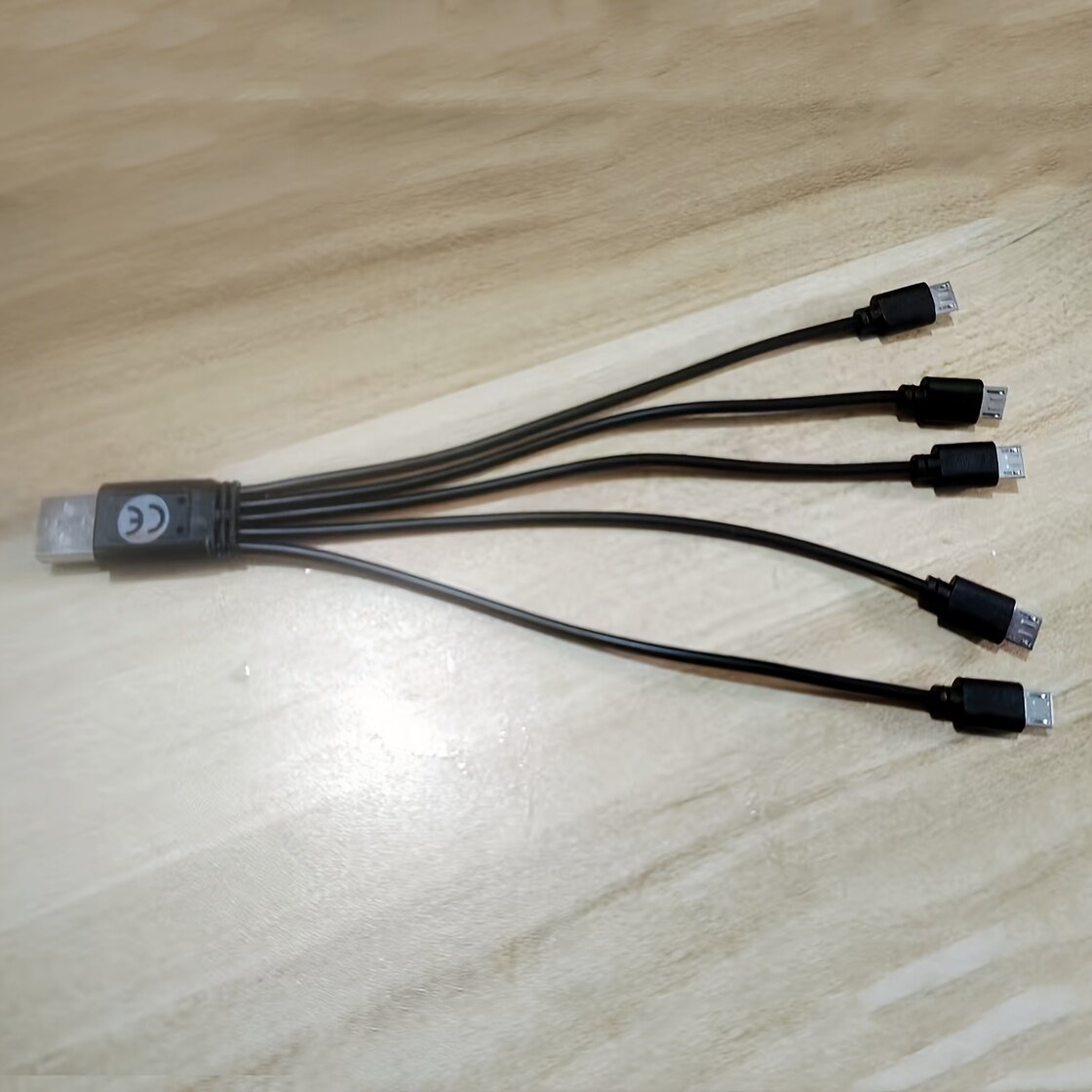 Кабель для зарядки USB 2.0 Type-A на 5 разъемов Micro-USB