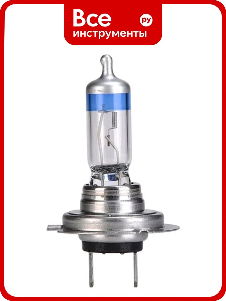 Автомобильная галогенная лампа AUTOPROFI H7, 12V, 55W, (PX26D),1 шт, +80% PERFORMANCE PRF-H7