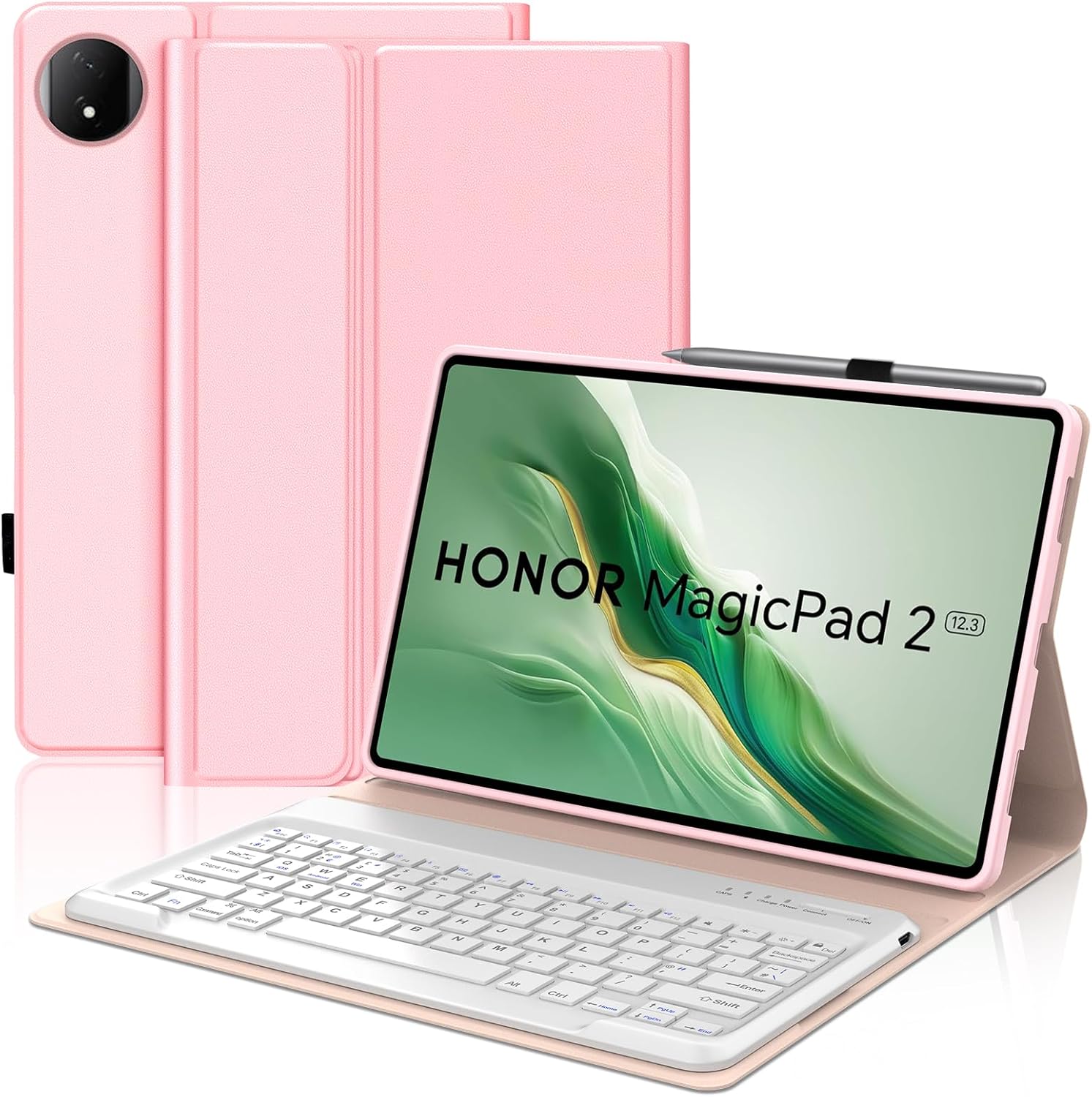 Чехол с клавиатурой для HONOR MagicPad 2 (12.3 дюйма) (русская клавиатура)