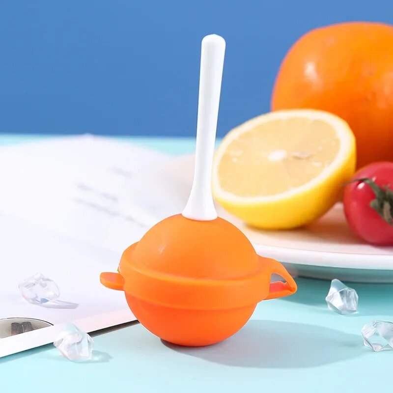 Форма для мороженого из силикона orange