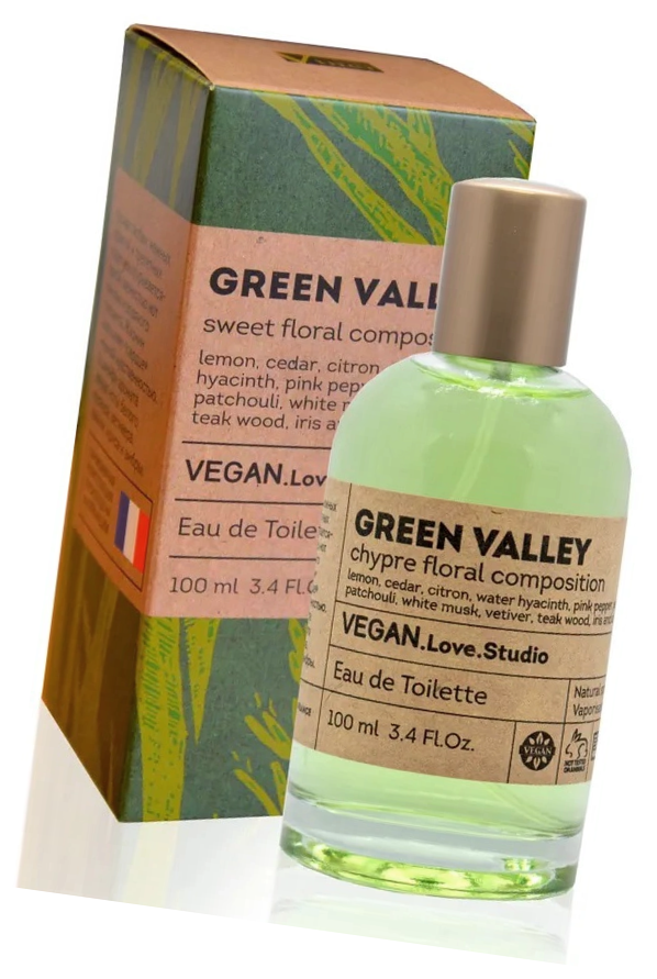 Delta Parfum Vegan Love Studio Green Valley 100 мл туалетная вода женская