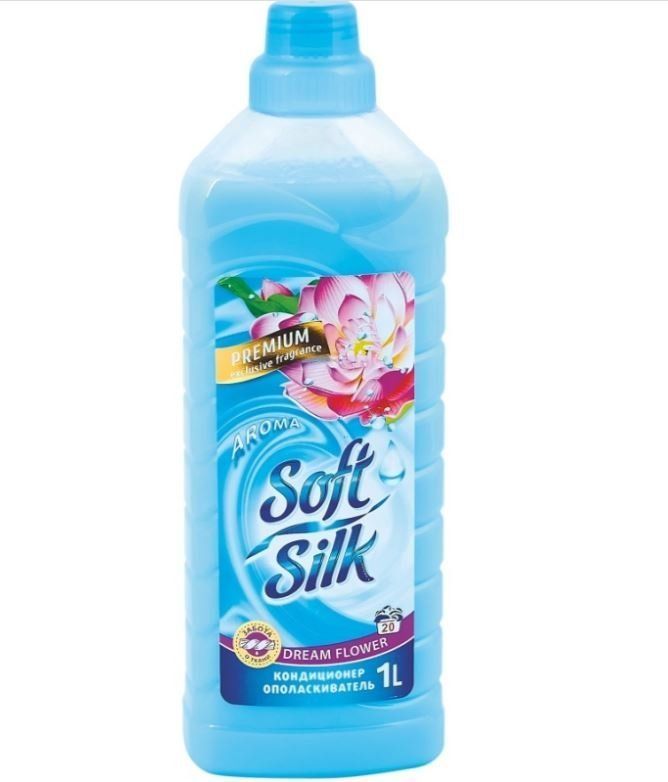 ROMAX Ополаскиватель для тканей "Soft Silk Premium" Dream flower, 1000 мл