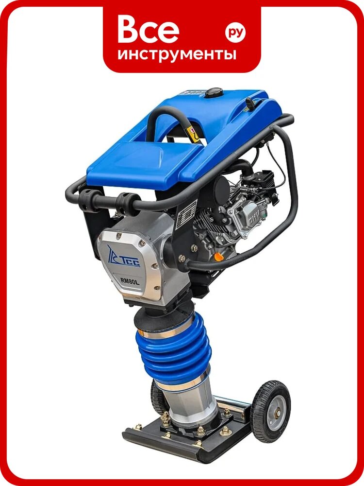 Вибротрамбовка TSS RM80L, бензиновый двигатель Loncin LC168, 5 кВт
