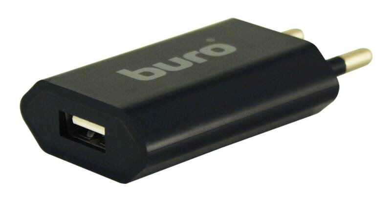 Сетевое ЗУ Buro TJ-164b 5W 1A USB универсальное черный
