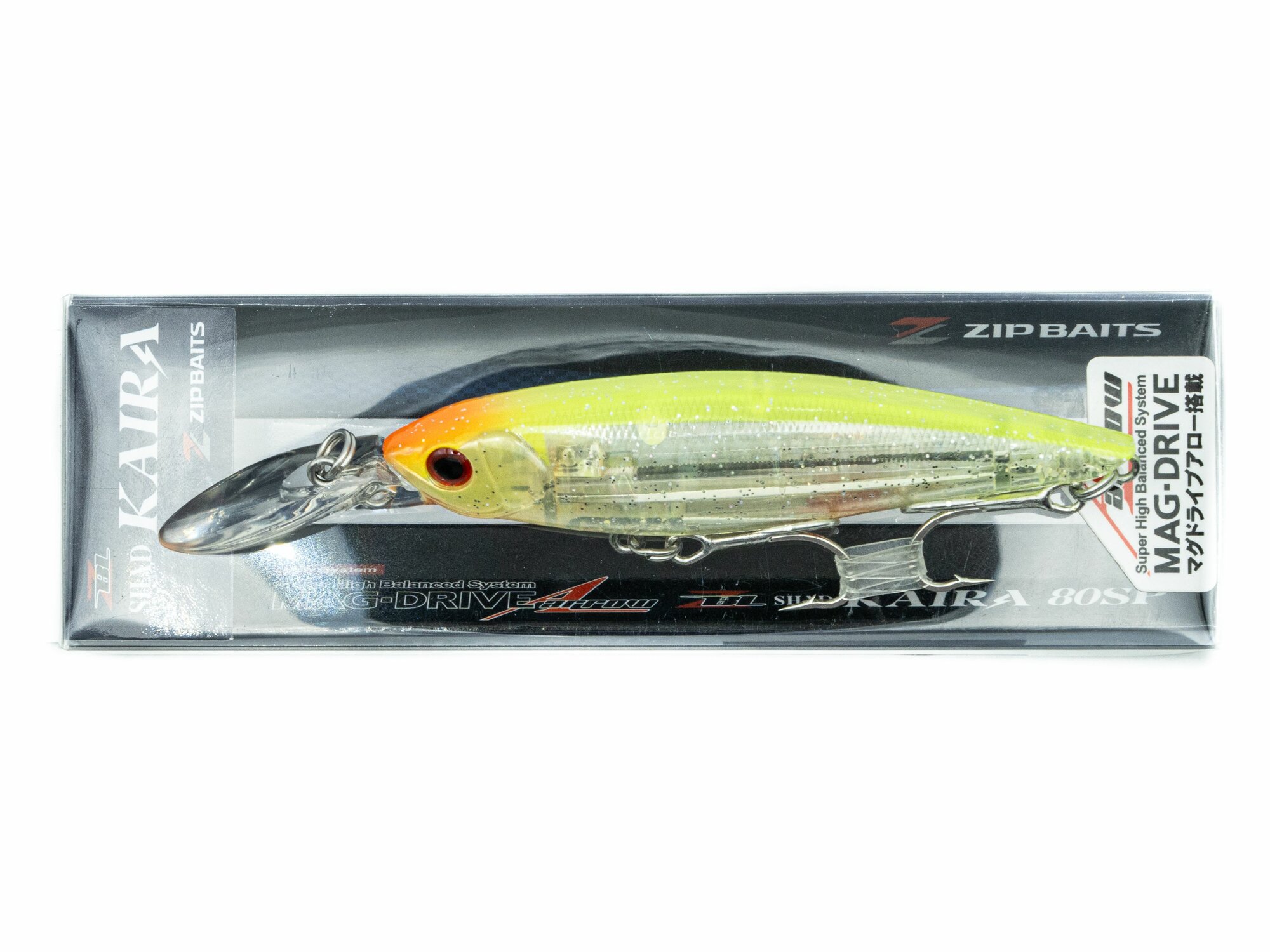 Воблер ZipBaits ZBL Shad Kaira 80SP, 11.7 г, #476 Boso Chart