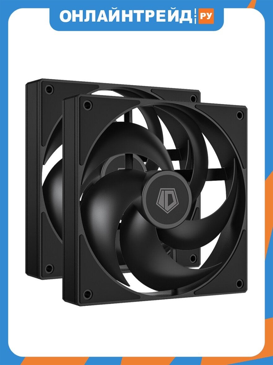 Вентиляторы для корпуса Id-cooling AS-140-K DUET 2шт
