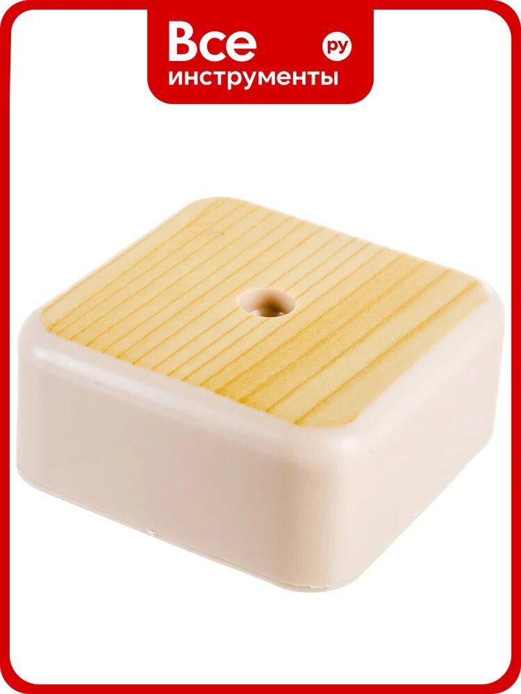 Распаечная коробка IEK открытой проводки, 50x50x20, IP20, сосна, КМ41206-04, ИЭК UKO10-050-050-020-K34