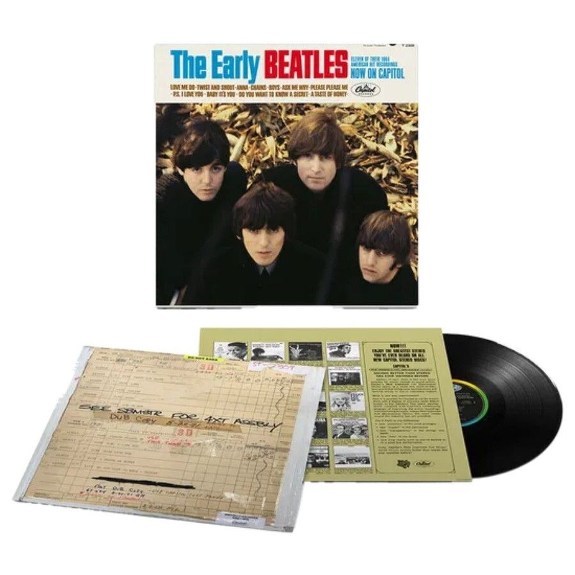 BEATLES - The Early Beatles, (LP, Compilation, Reissue, Mono, 180g) Виниловая пластинка