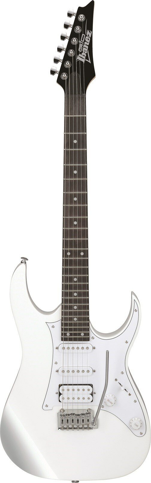 IBANEZ GRG140-WH электрогитара, superstrat, 6 струн, белый