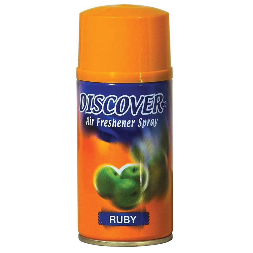 Упаковка 3 шт. Сменный баллон 320 мл, DISCOVER "Ruby", аромат яблока, для диспенсеров DISCOVER, 60382