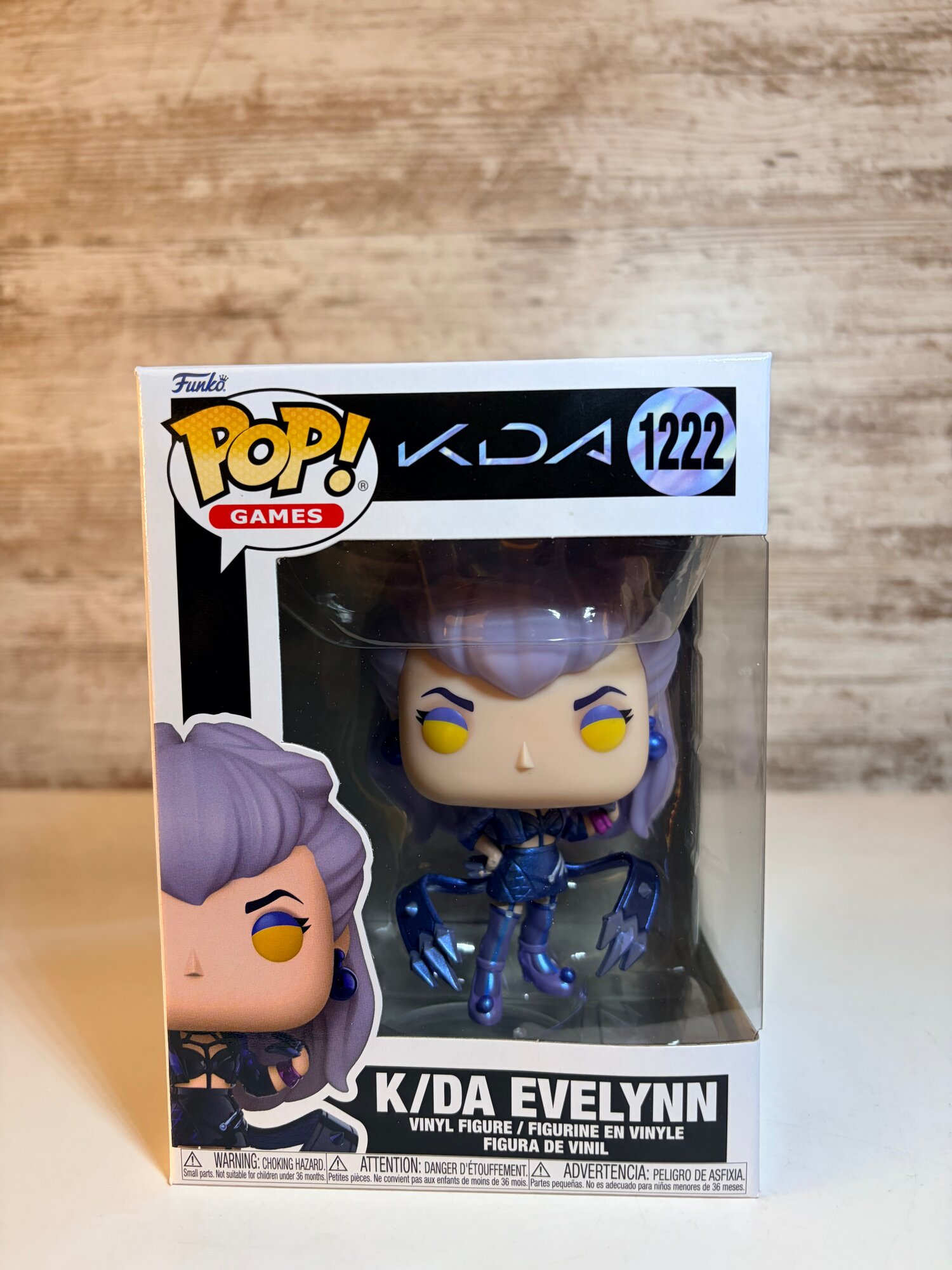 Коллекционная фигурка Funko POP! Games K/DA Evelynn №1222 (Эвелинн) виниловая