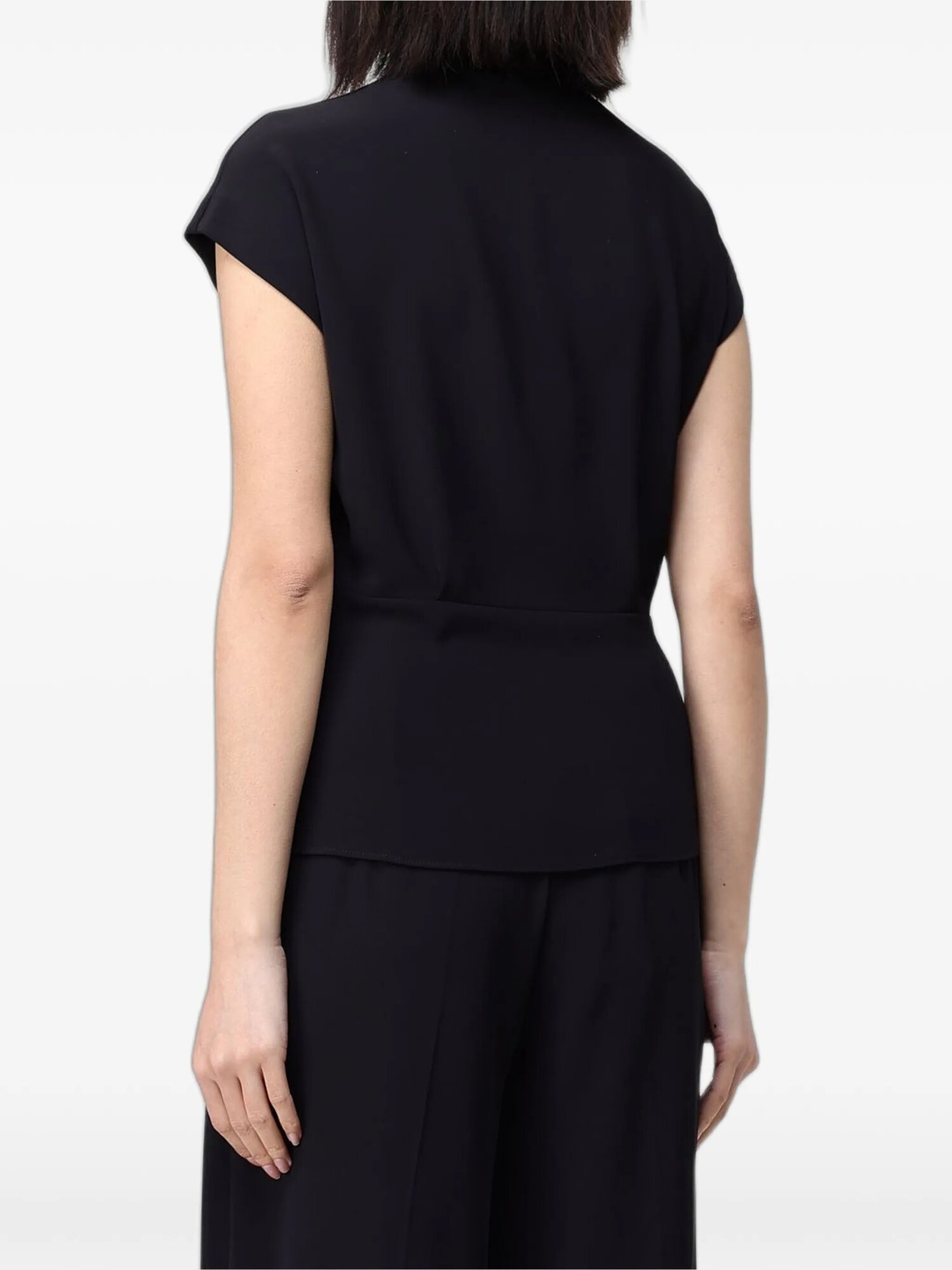 Топ Hanita Draped V-neck top, размер 42 — фото 1