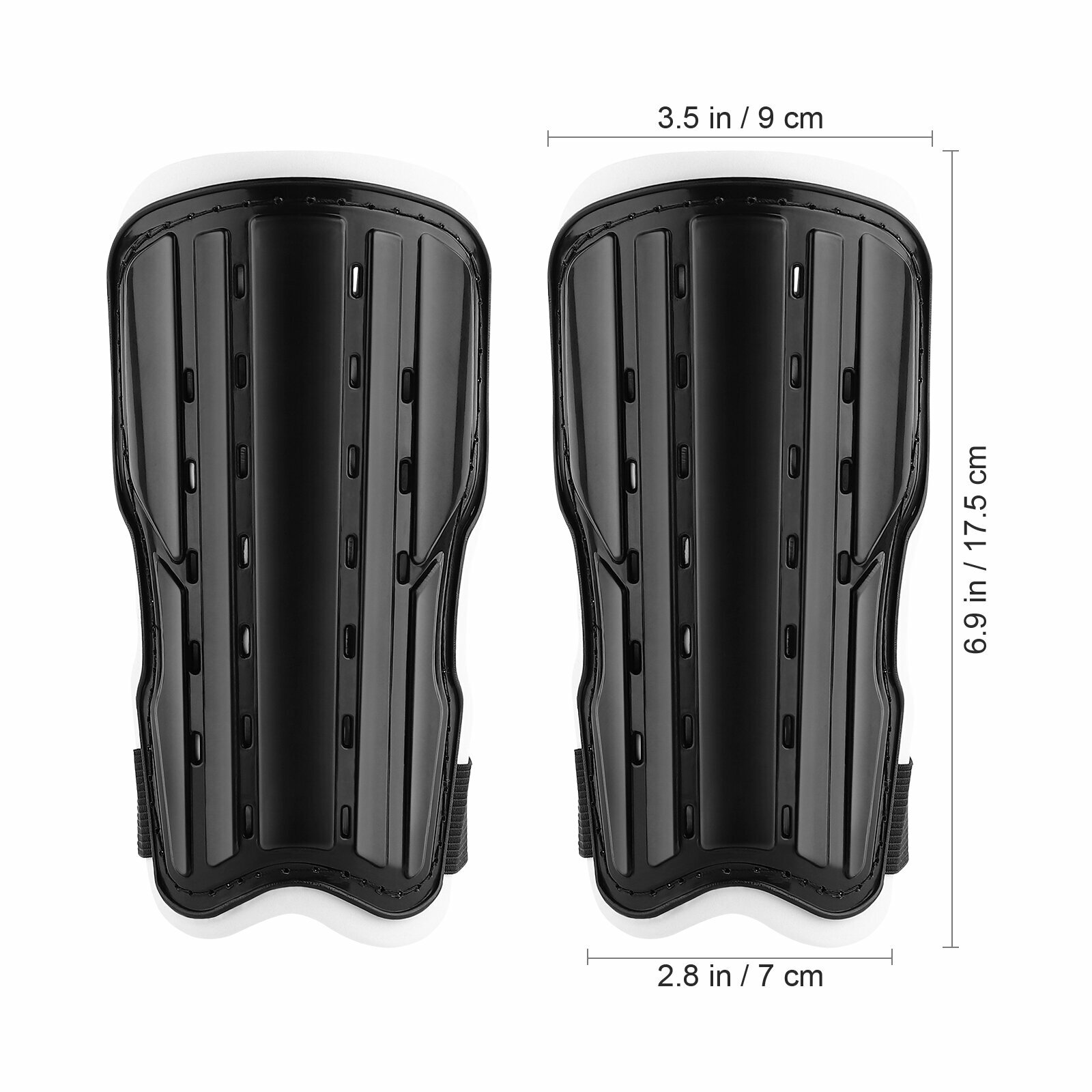 Защита Для Футбола 1 Pair Наколенники Из EVA Для Молодежи Черного Цвета