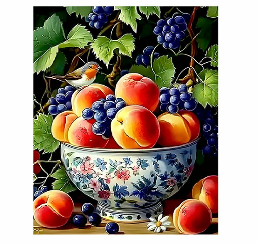 Картина алмазная Mazari "Натюрморт", 21*25см, с мольбертом, количество: 1 шт