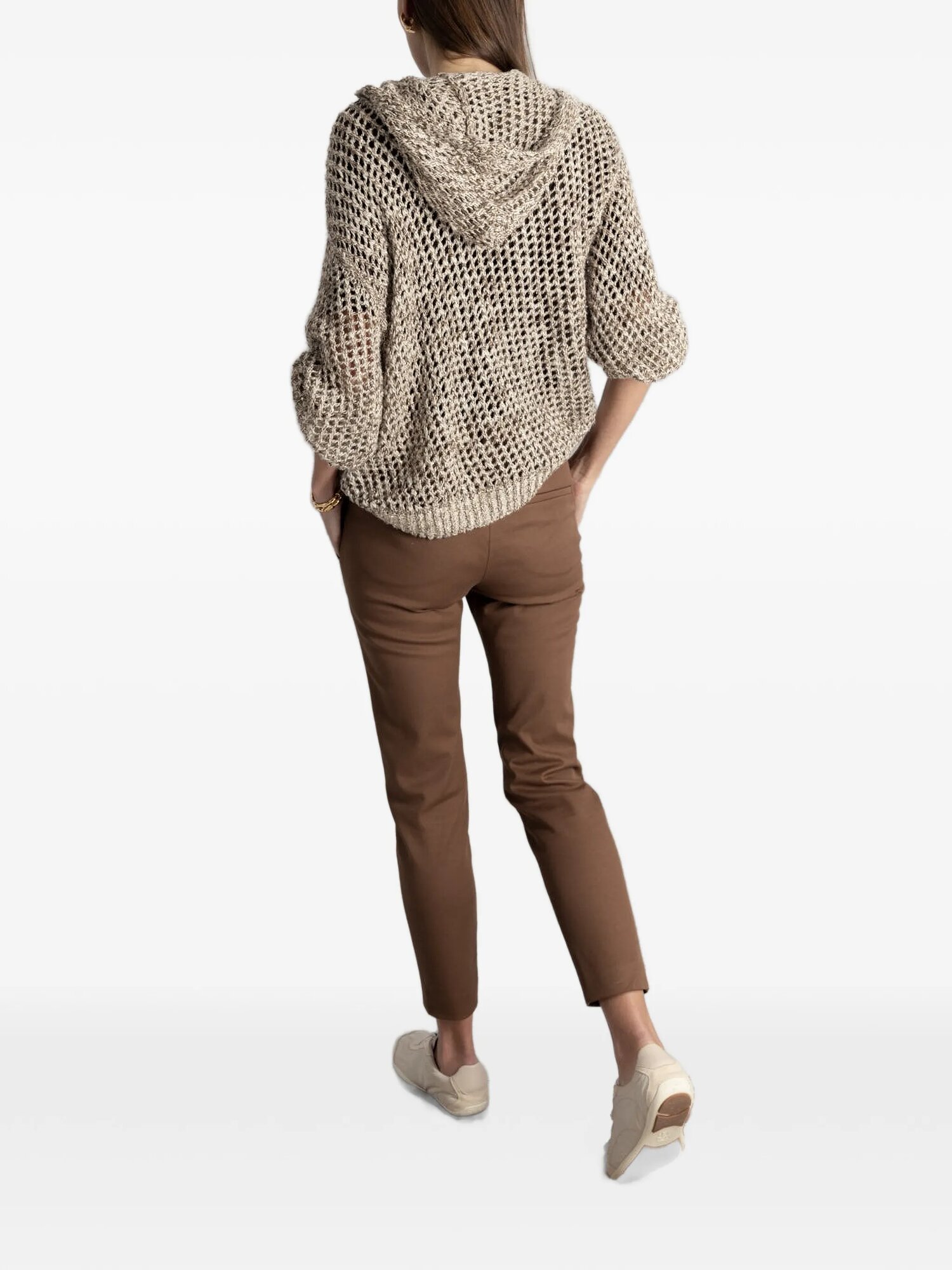 Брюки BRUNELLO CUCINELLI Pull-on tailored trousers, размер 40 — фото 1