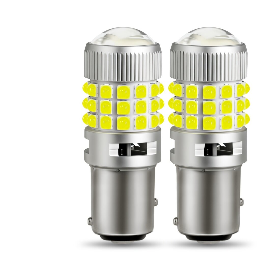 Светодиодные лампы 1157 BAY15D P21/5W белый цвет 12V для поворотников и заднего хода