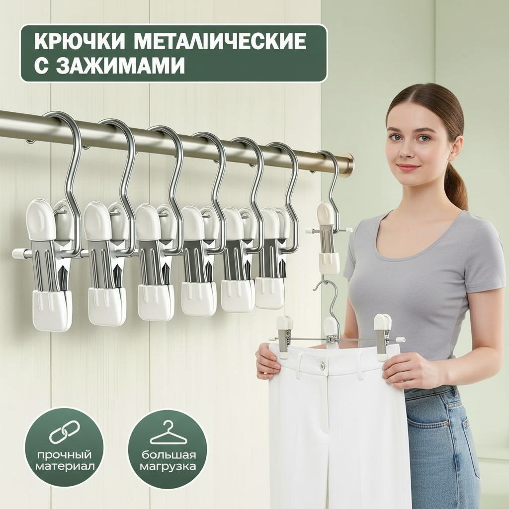 Прищепки для белья 10 шт.