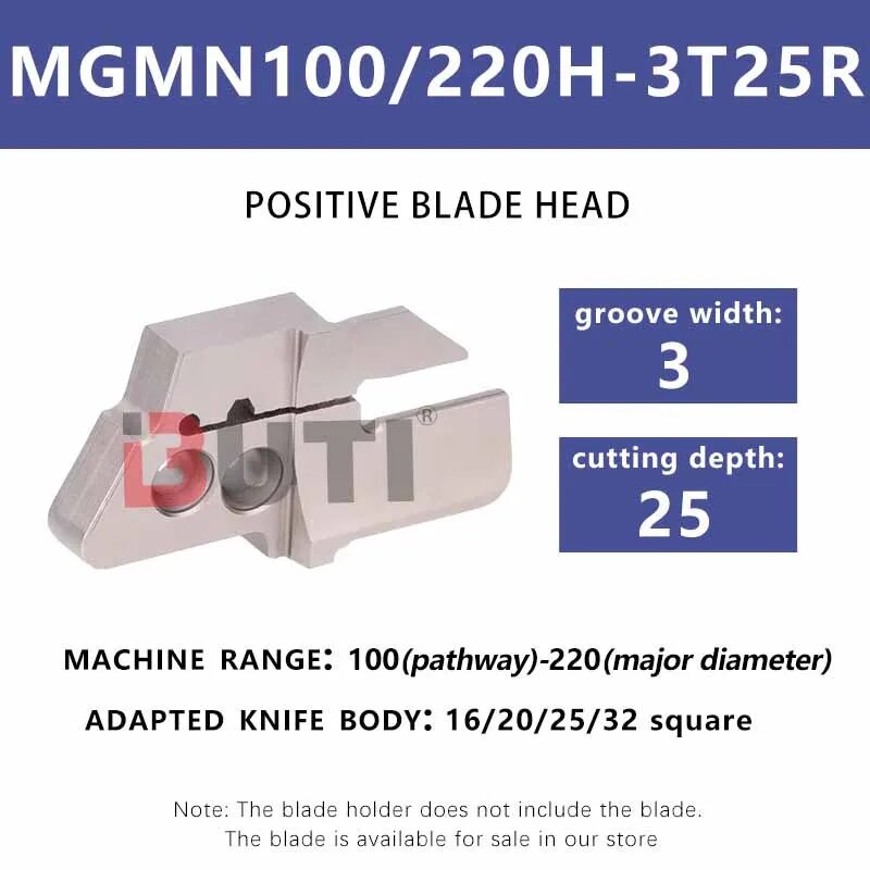 MGMN Стержень для долбежного ножа MGMN100 220H-3T25R