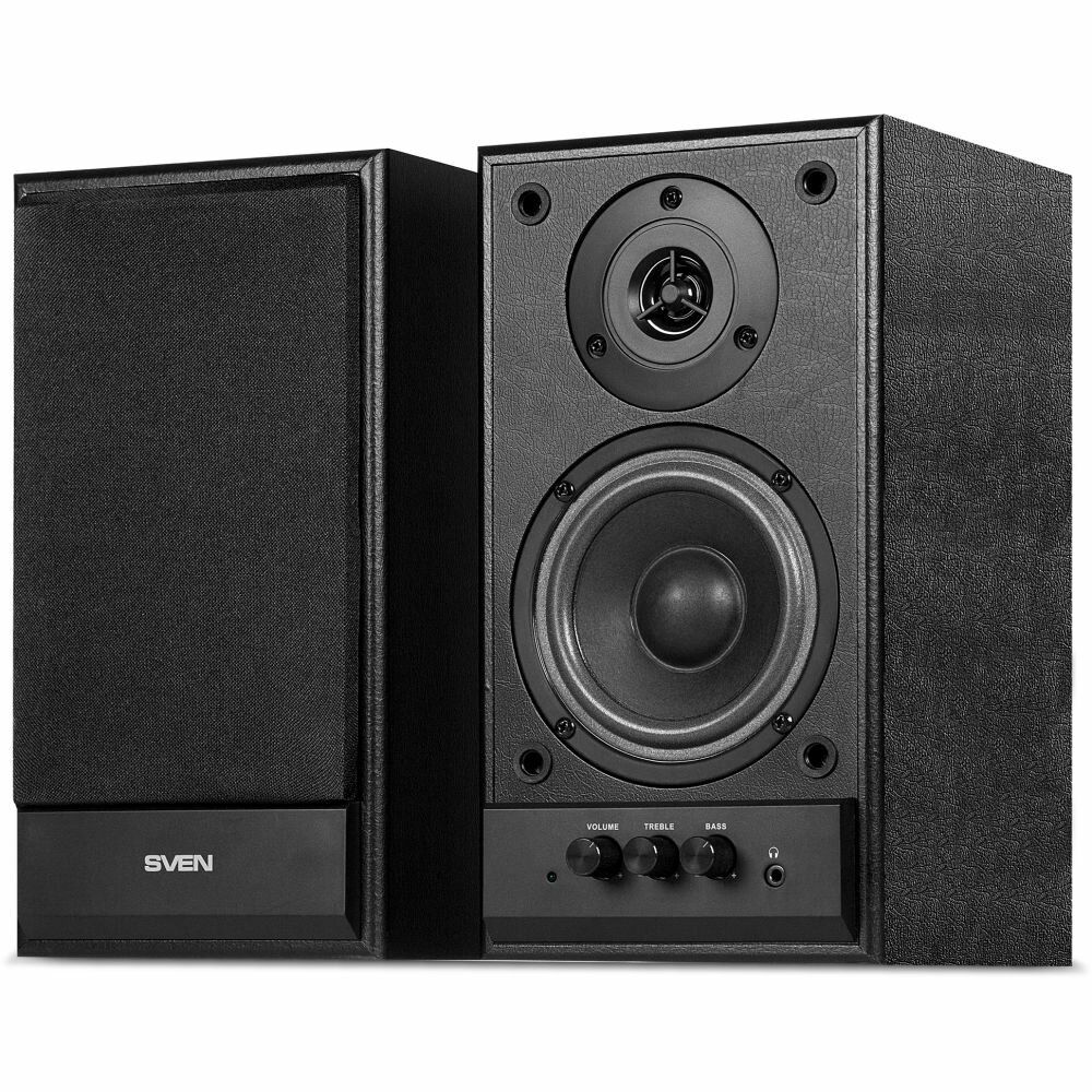 Колонки Sven SPS-702 Black Leather