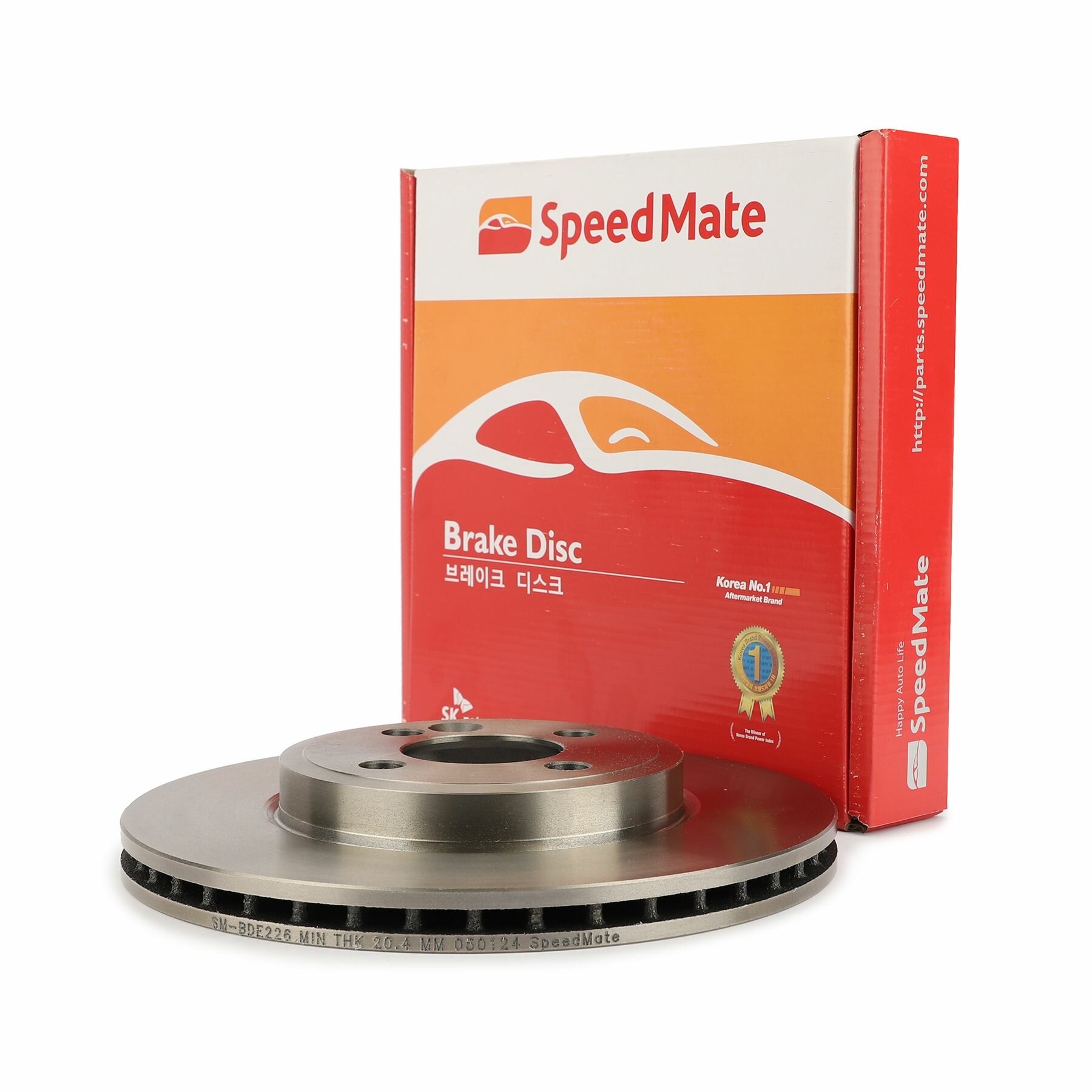 SPEEDMATE Диски тормозные MINI R55, R56, R57, R58, R59 SM-BDE226