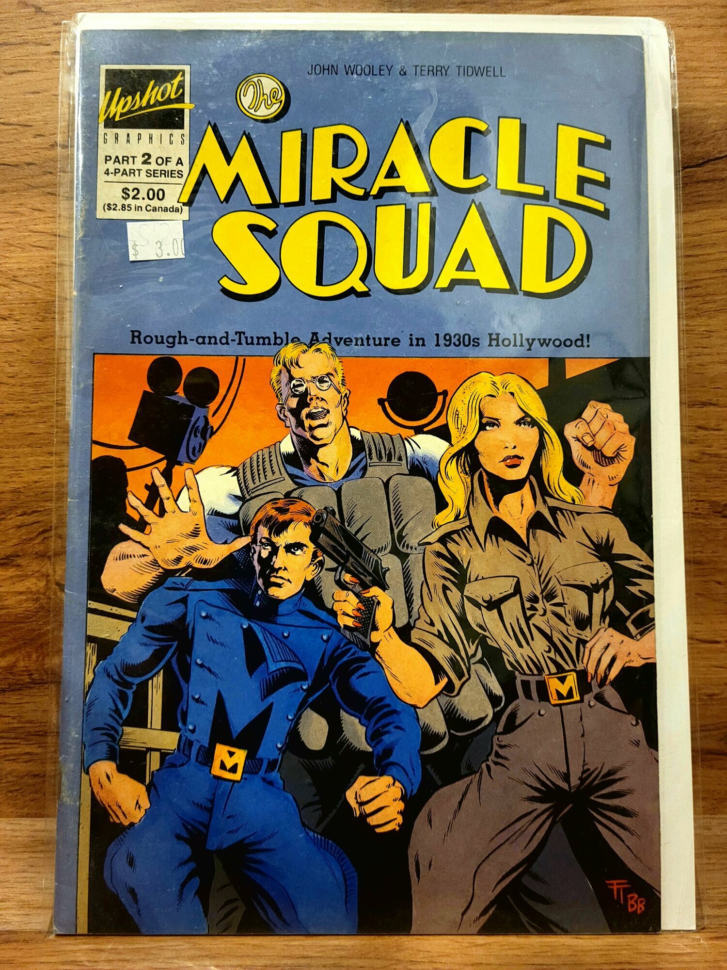 Ретро Комикс Miracle Squad #2. 1986 Год. Оригинал!