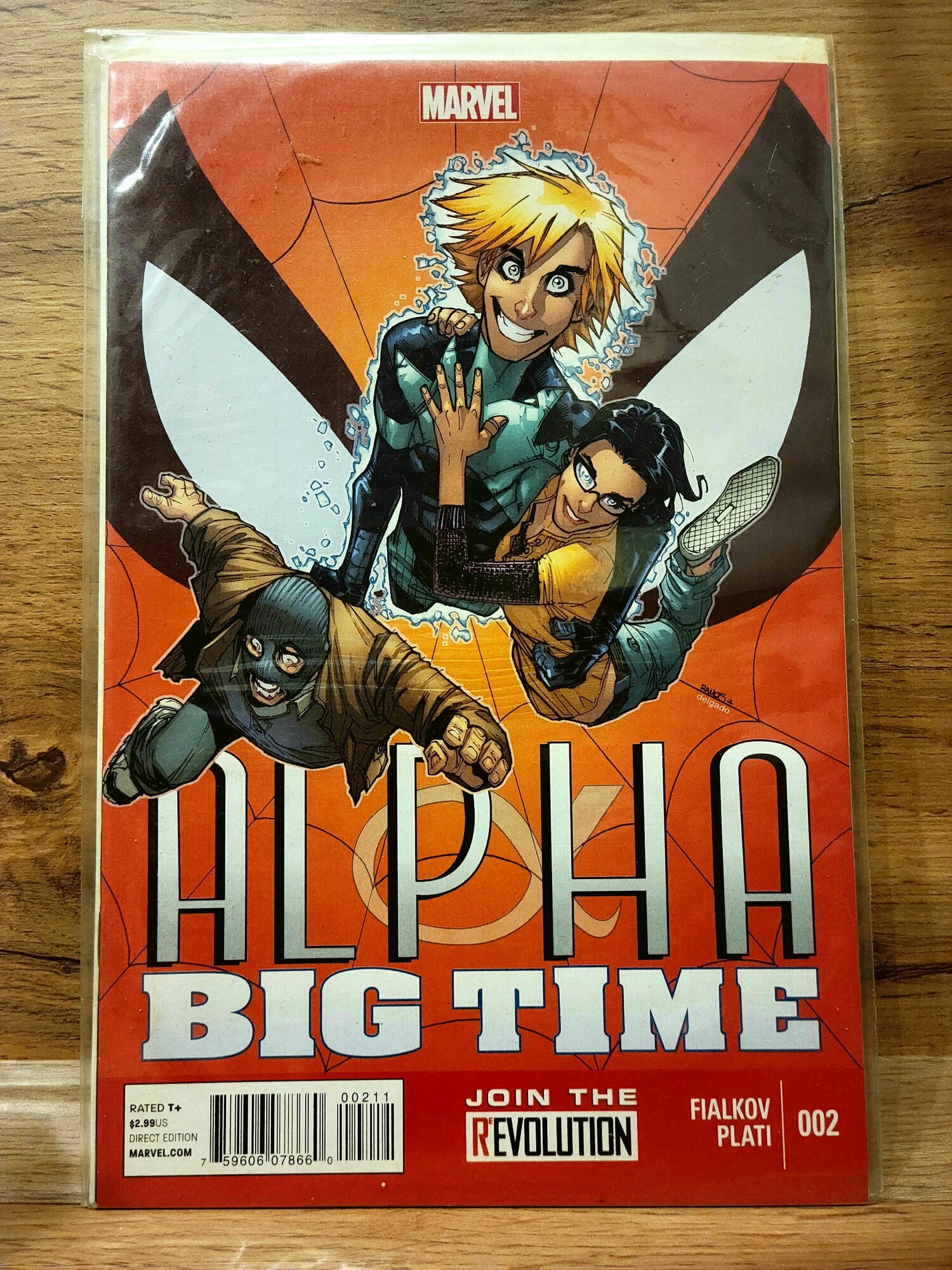 Alpha Big Time #2. Оригинальный Комикс.