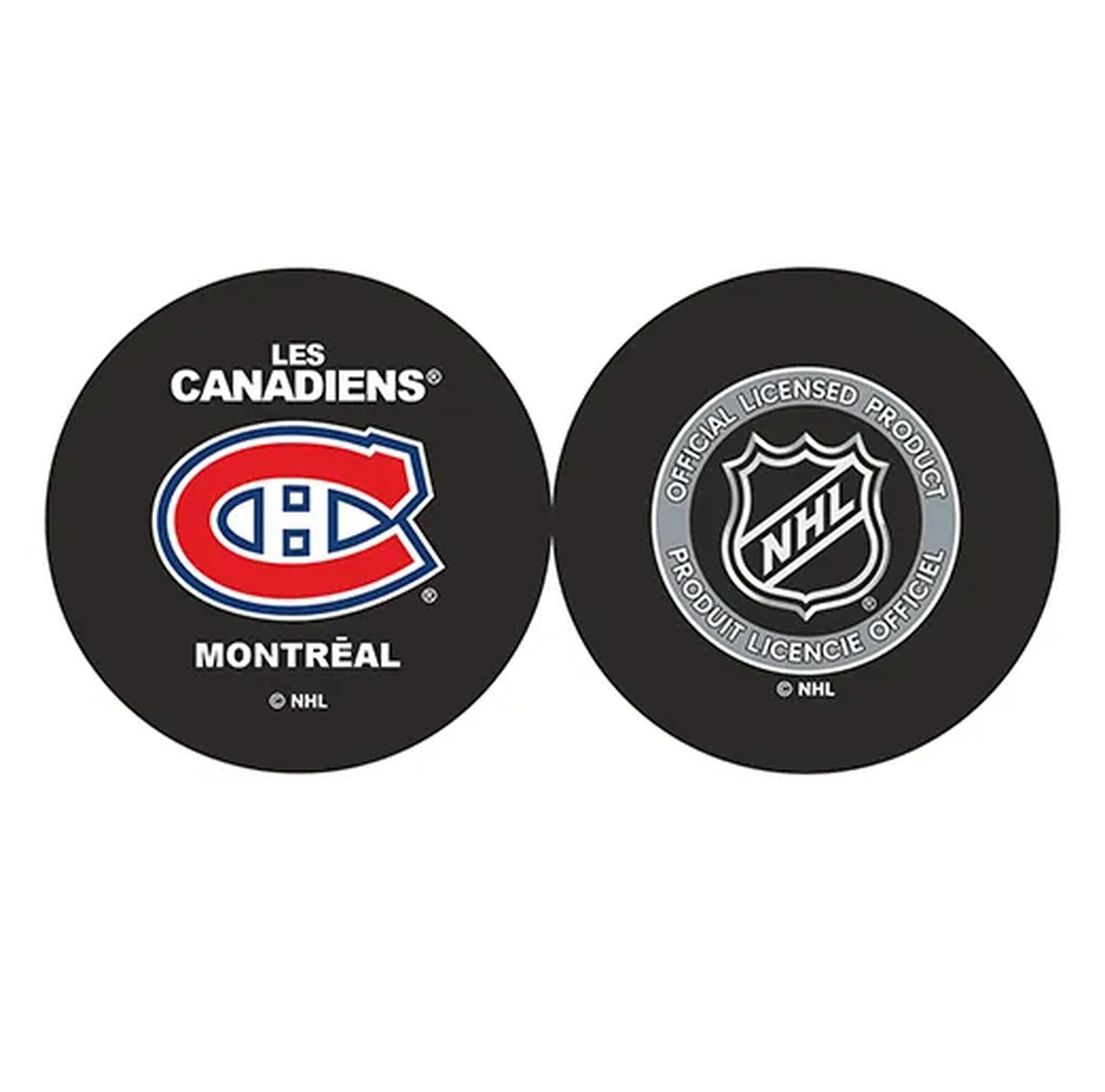 Шайба Rubena Classic NHL Montreal Canadiens 2-ст, цвет черный