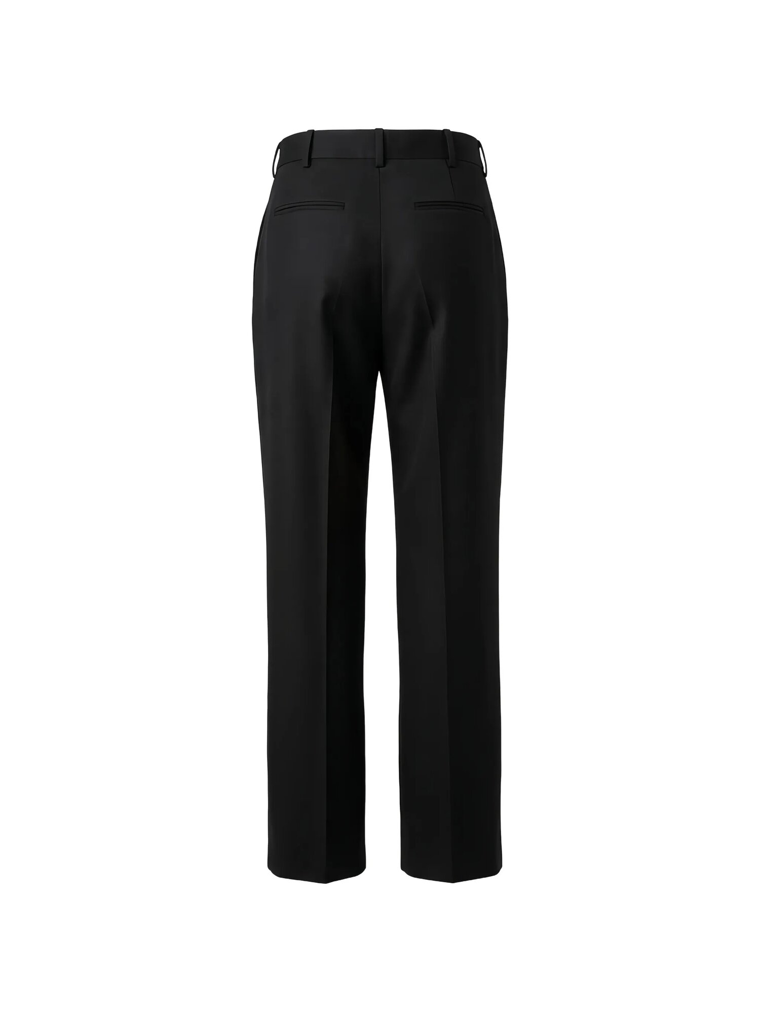 Брюки Valentino Pressed-crease trousers, размер 48, черный — фото 1