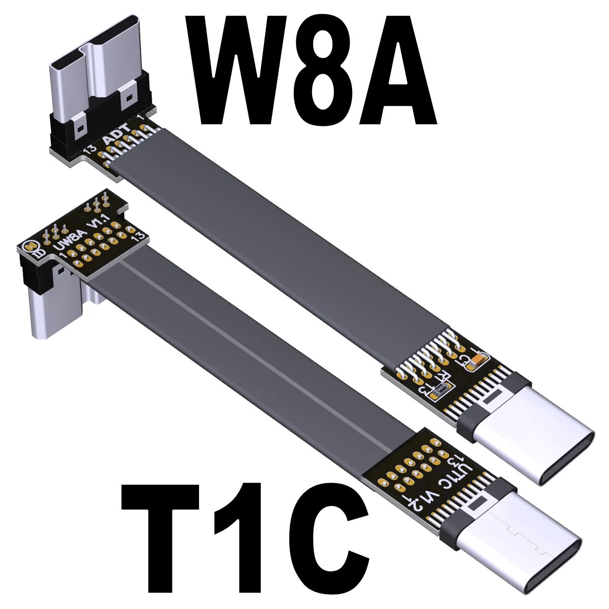 ADTLink USB 3.0 Type-C - Micro-B, 15cm, T1C-W8A R-5.1k