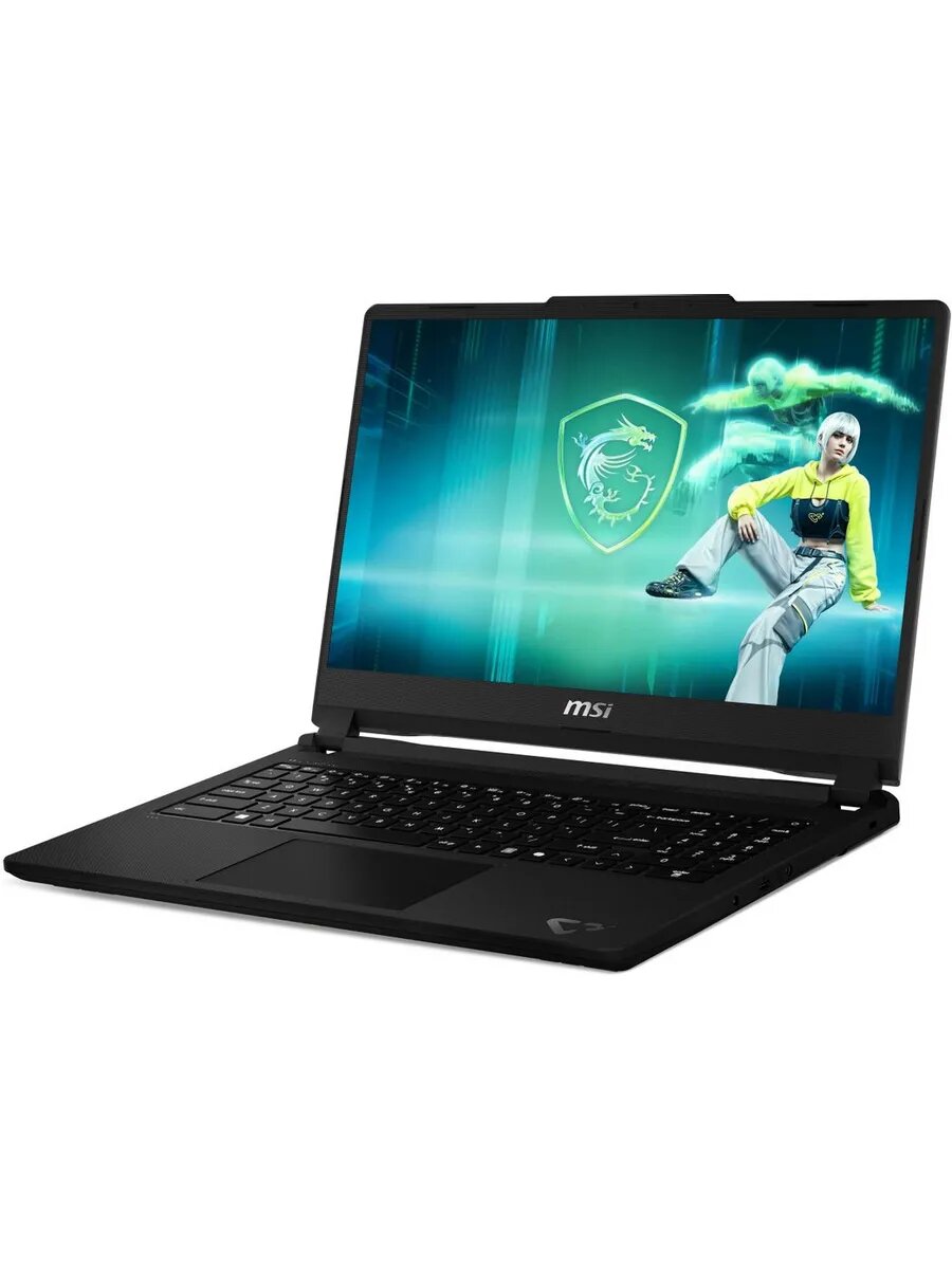 Игровой ноутбук MSI Cyborg 15 C2WE-017XRU 15,6" Intel Core 5 210H, 16Gb, 512Gb, RTX5050, DOS, серый