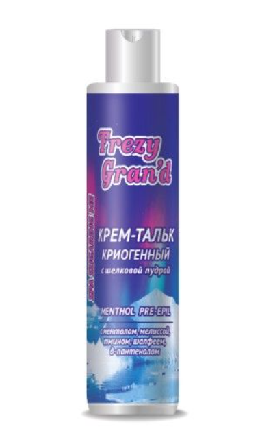 Криогенный крем-тальк Frezy Grand с ментолом, 120 г