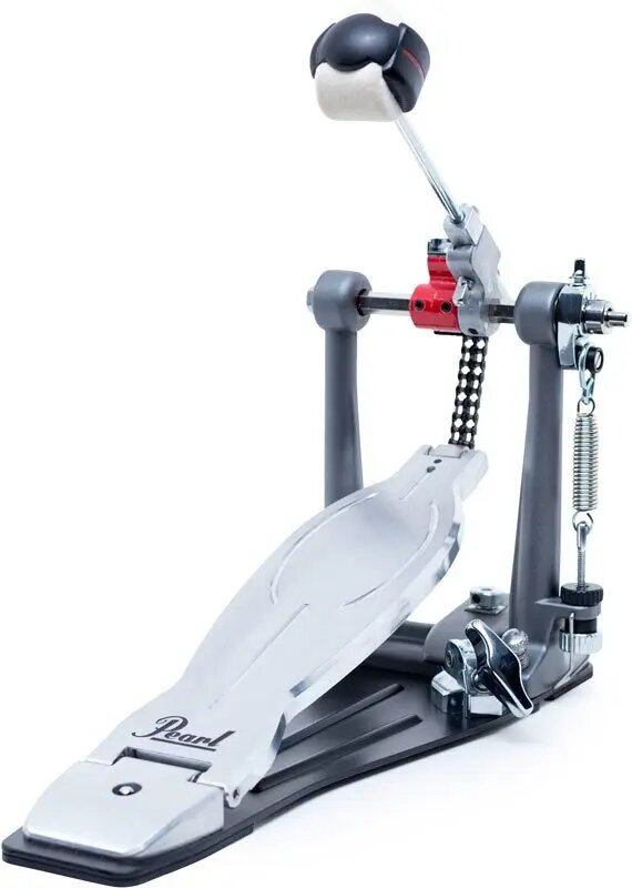 Pearl P-1030R Eliminator Solo Red педаль для бас барабана, двойная цепь