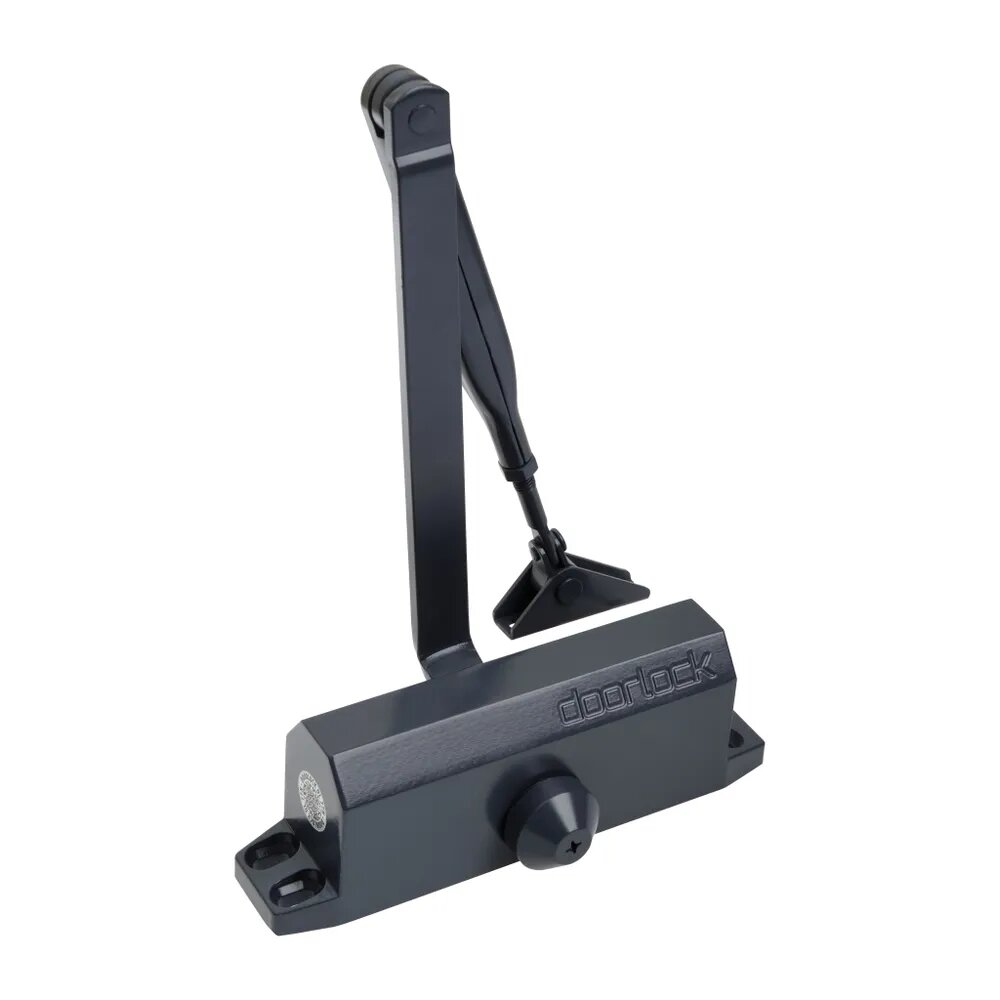 Doorlock Доводчик дверной до 120 кг DL77N EN4/5, морозостойкий