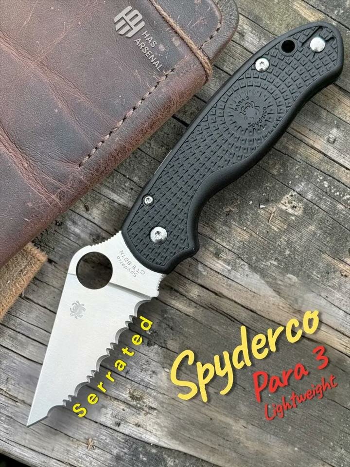 Нож складной spyderco para 3