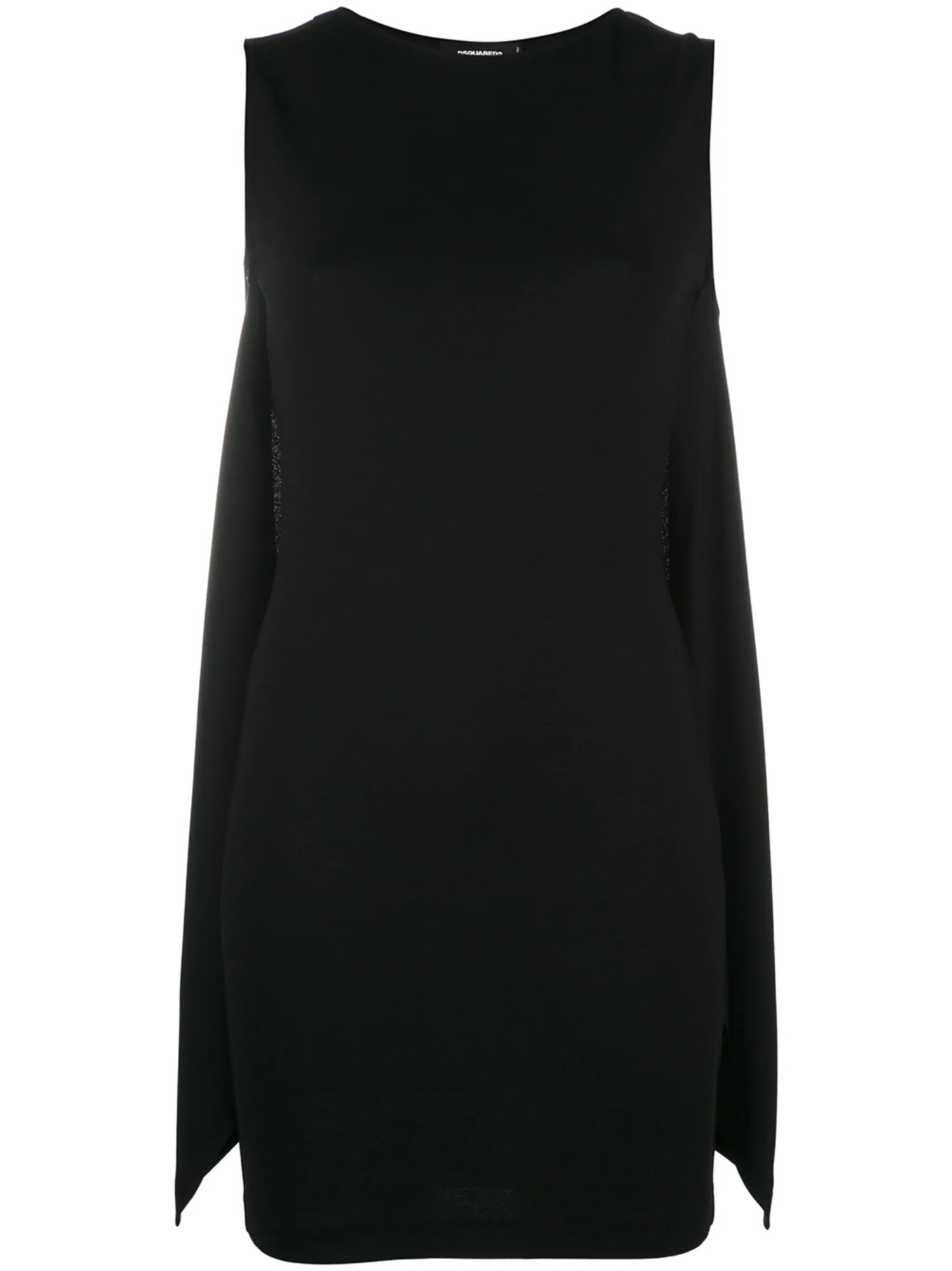 Платье Fitted cape style dress