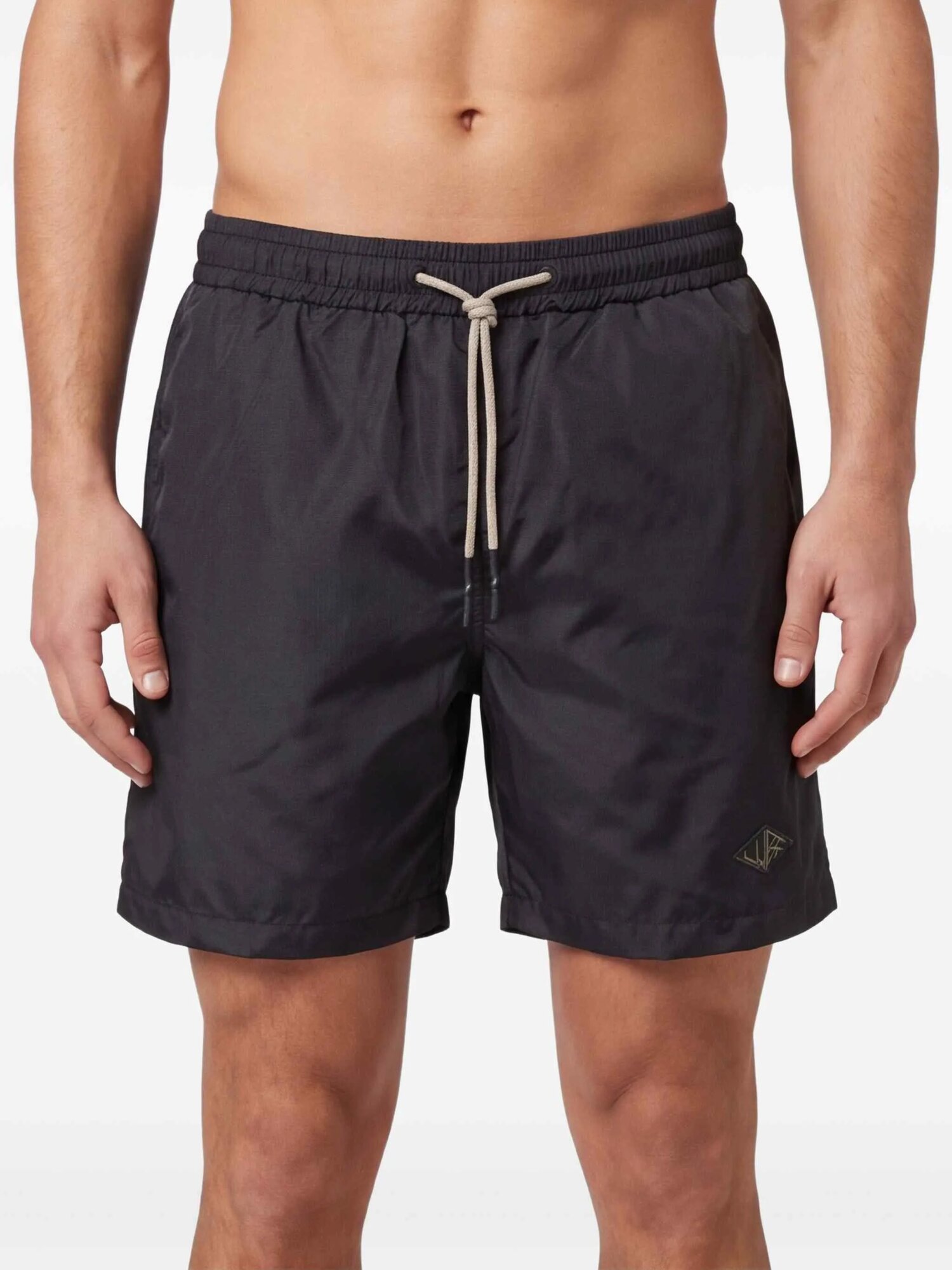 Шорты для плавания LOW BRAND Logo-patch drawstring swim shorts, размер XL — фото 1